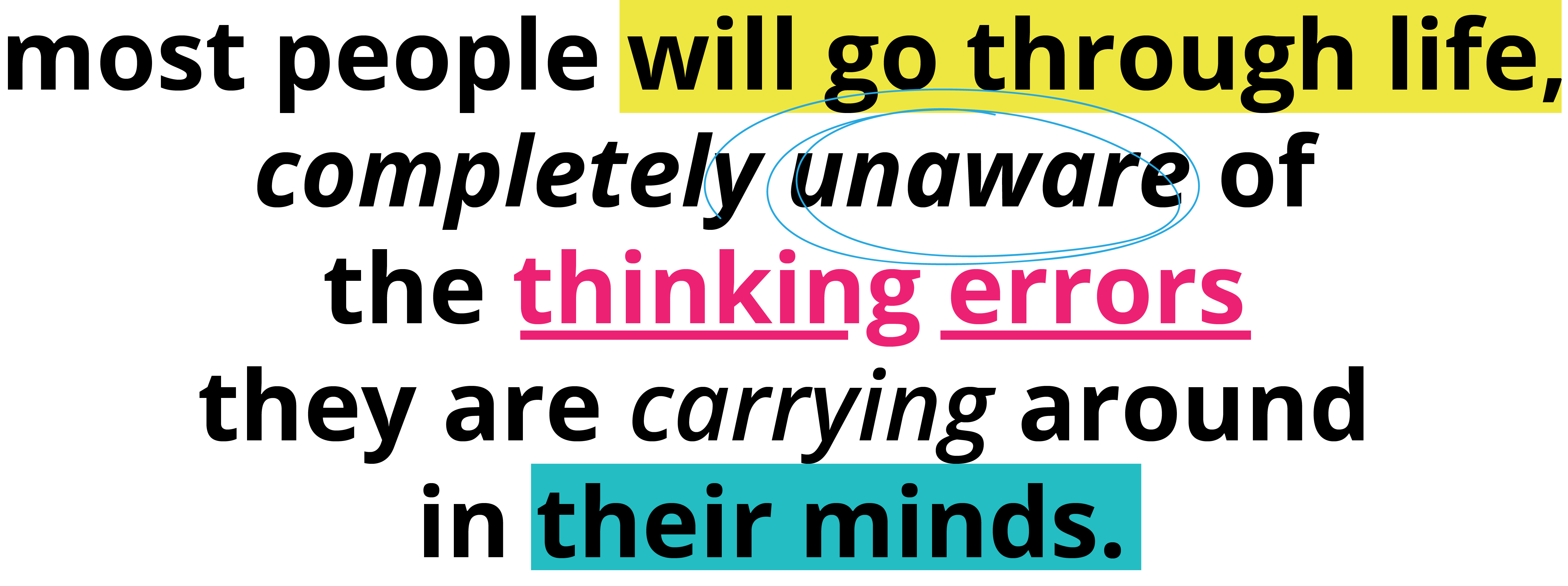 Cognitive Mind Traps Deck – Escaping Ordinary